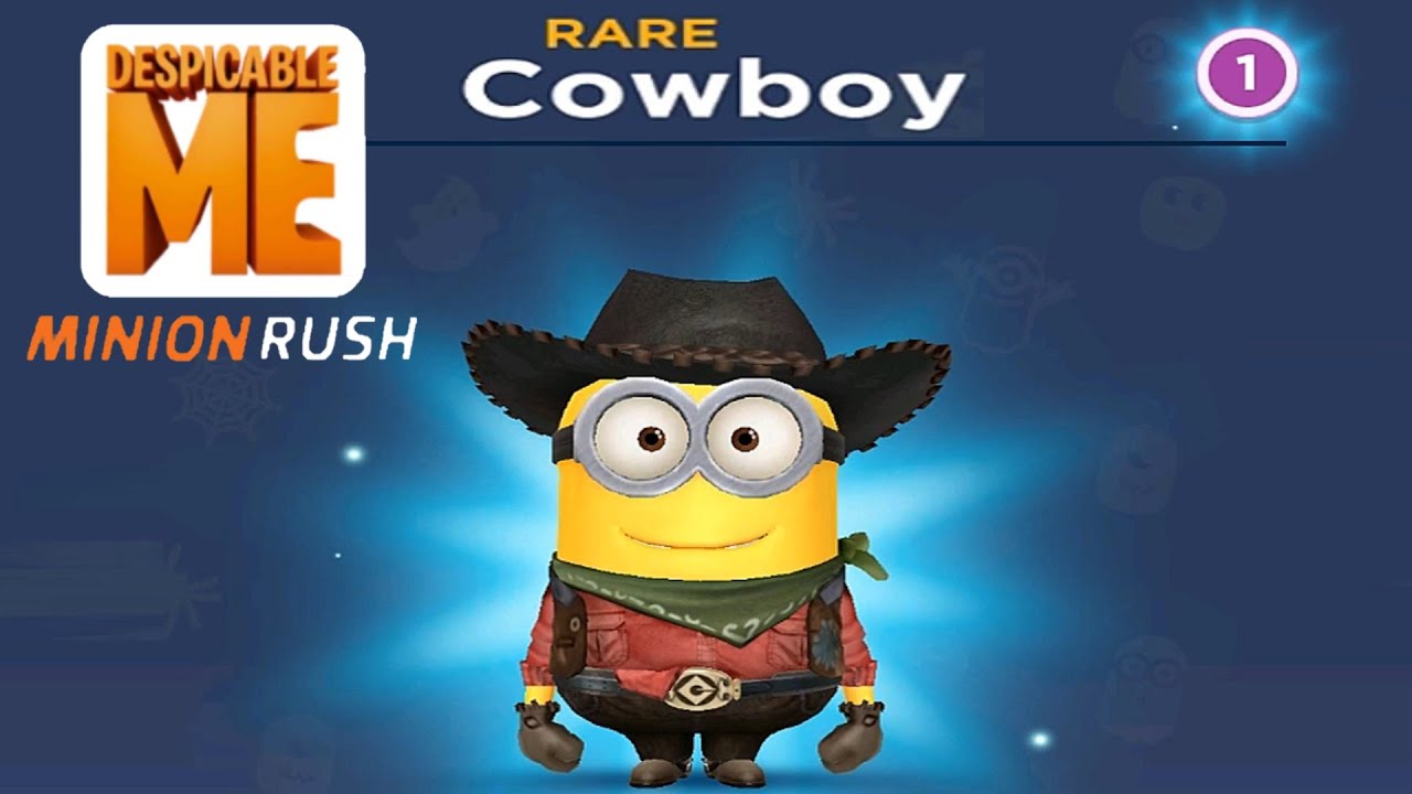 Cowboy Minion rush Unlock New costume rare minion gameplay walkthrough ...