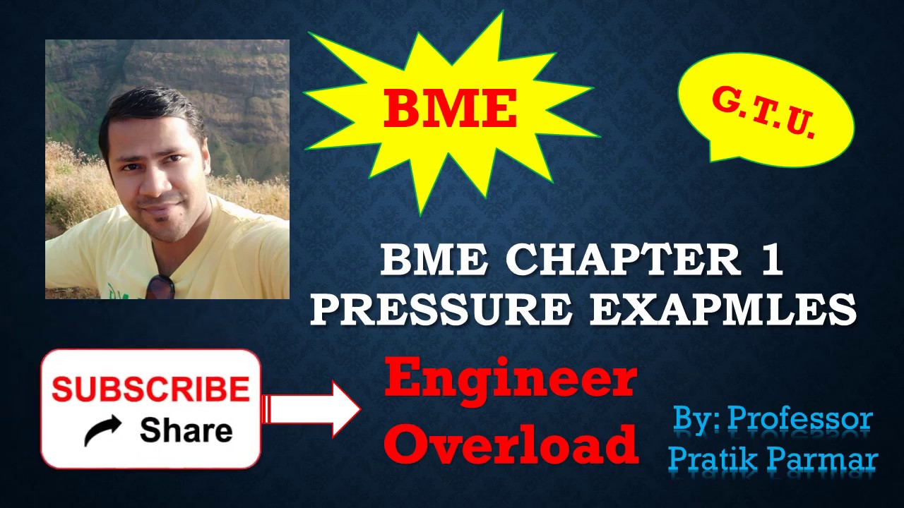 BME Chapter 1 Pressure Calculation - YouTube
