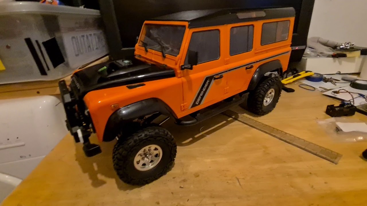 RC Update 23/12/20 1/8 Double E Defender E101 From Banggood - YouTube
