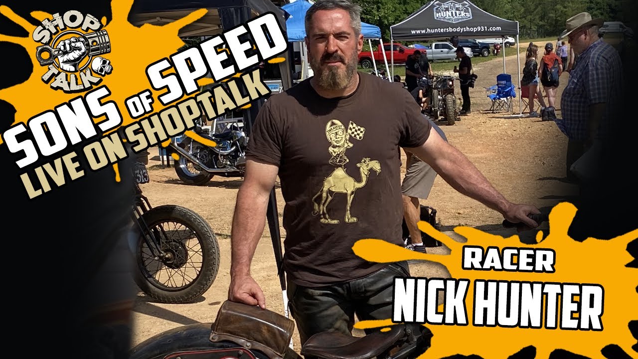 Sons Of Speed Racer, Nick Hunter Joins Us For ShopTalk - YouTube