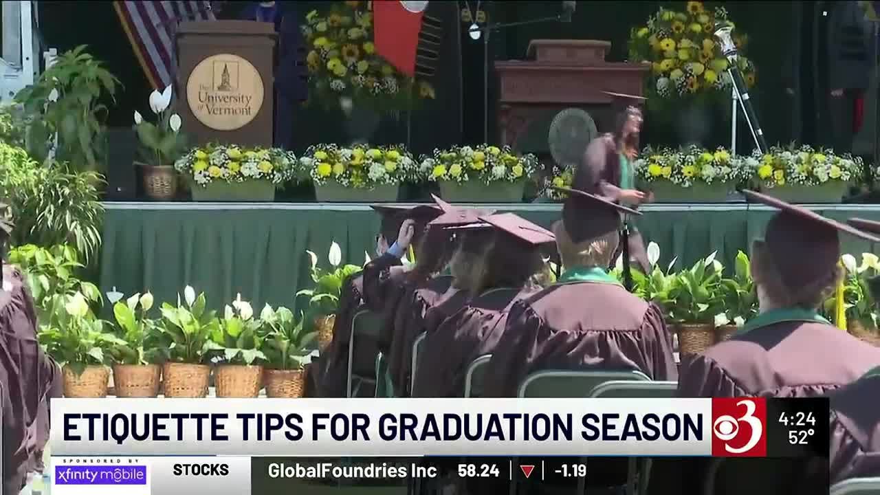 Graduation etiquette 101 - YouTube