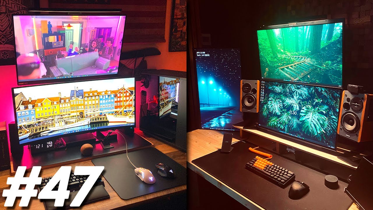 IDEAS para TU SETUP GAMING o de PRODUCTIVIDAD | Revisando Setups #47 ...