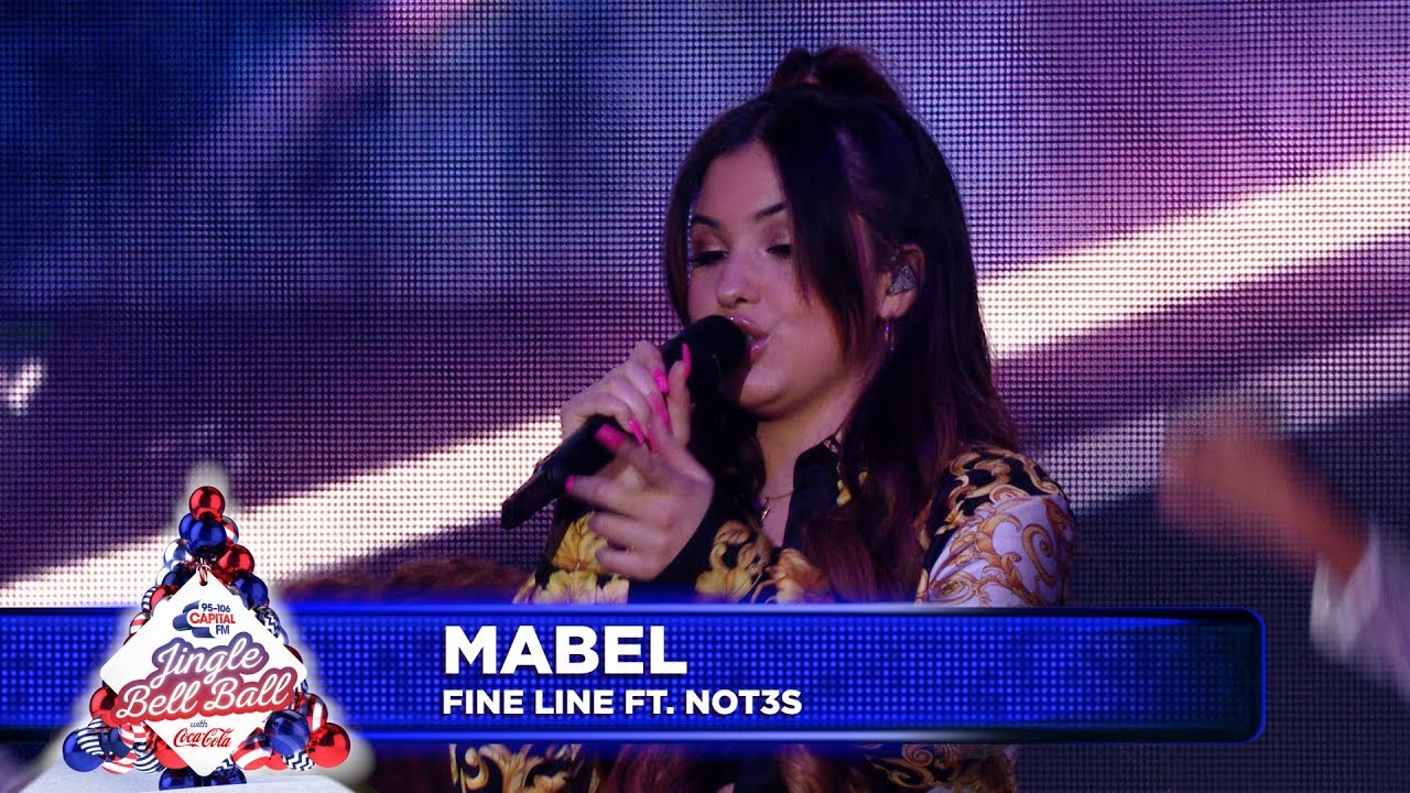 Mabel - ‘Fine Line’ (Live at Capital’s Jingle Bell Ball 2018) - YouTube