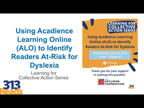 Using Acadience Learning Online to Identify Readers At Risk for ...