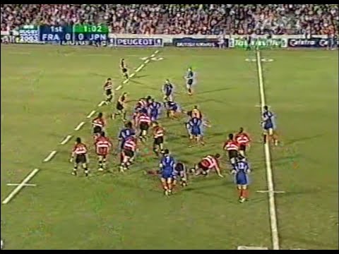 FRANCE - JAPAN (RUGBY WORLD CUP 2003 : FULL MATCH) - YouTube