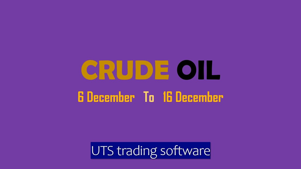 Crude oil - 1300+ points in 8 sessions | UTS trading software - YouTube