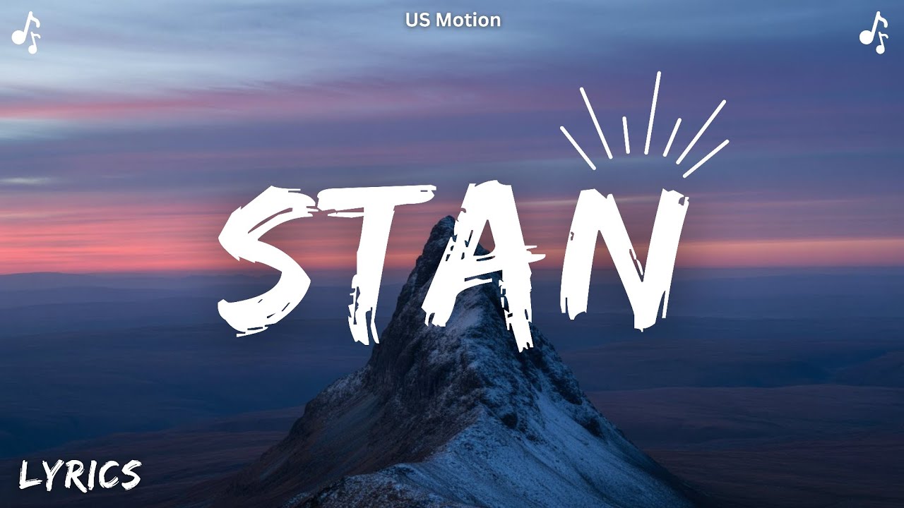 Stan (Lyrics) #eminem #dido #7clouds - YouTube