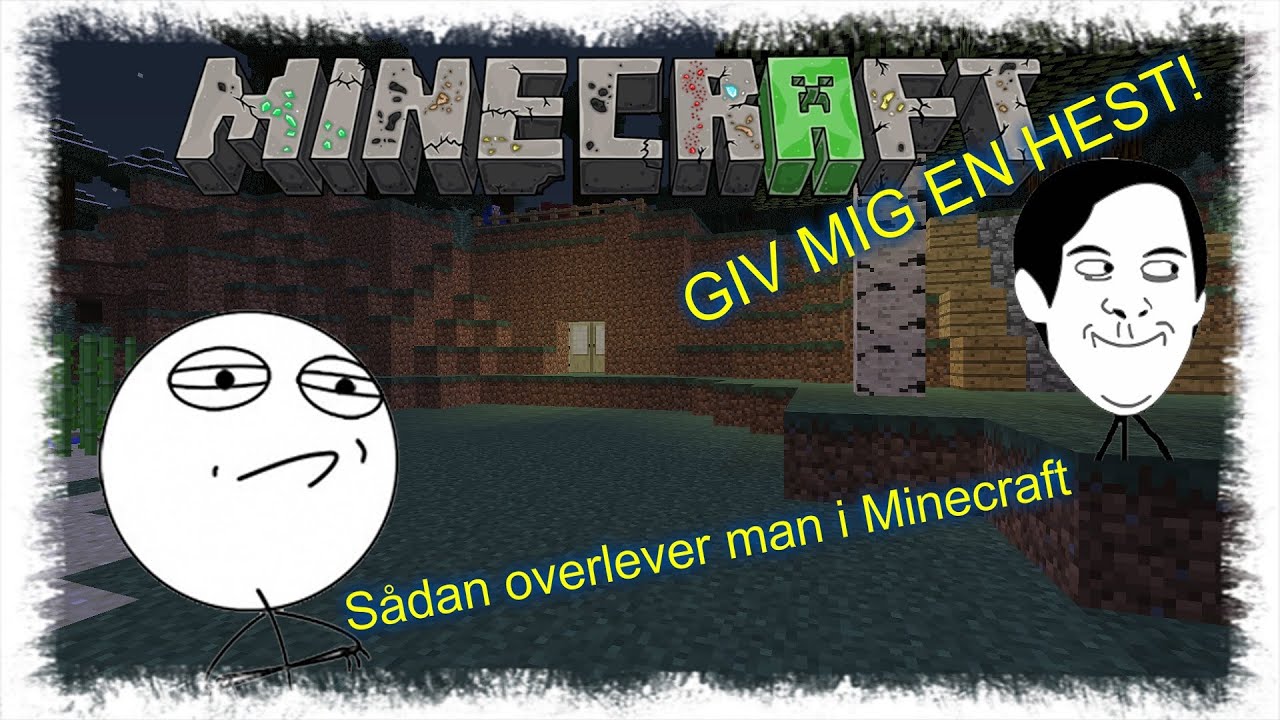 Minecraft funny moments #1 extra video - "how to play med piger" - YouTube