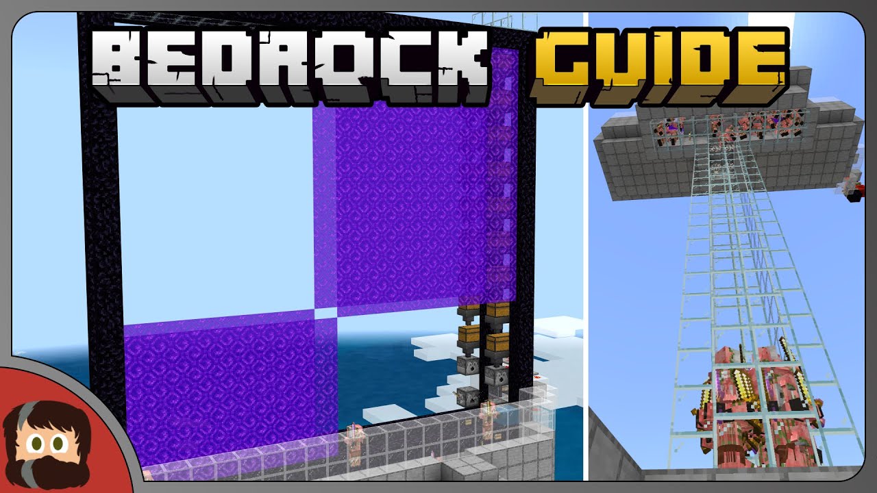 GOLD Farm, Ultra FAST & CHEAP | Bedrock Guide S1 EP31 | Tutorial ...