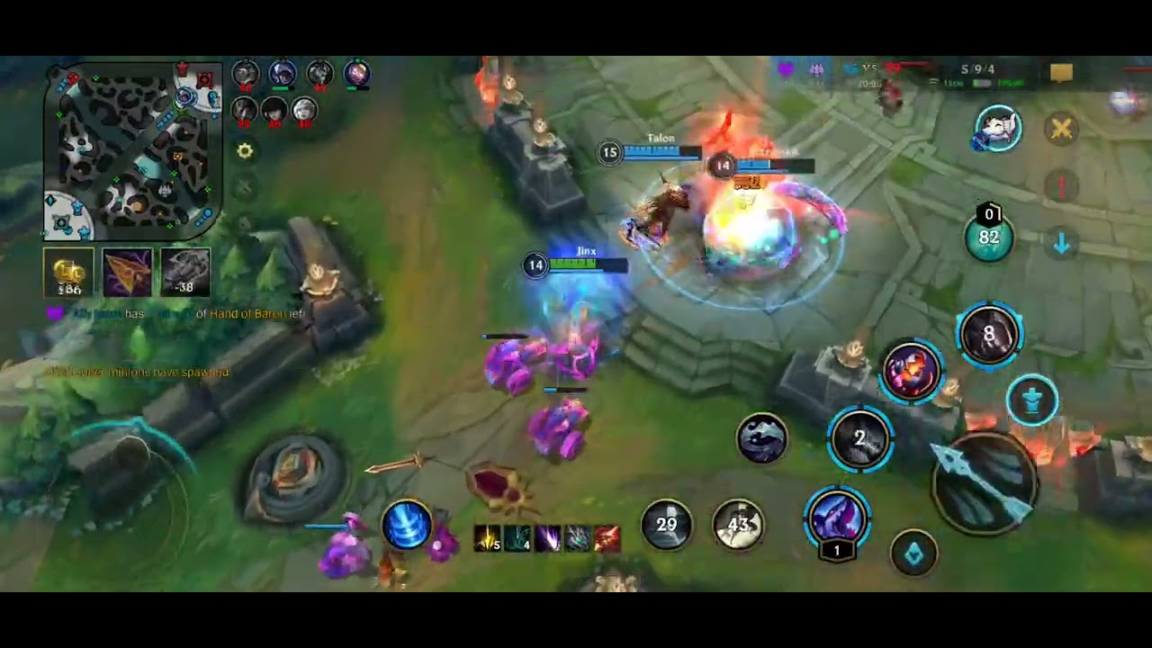 Wild Rift (League of Legends) Jinx Duo Lane -Duo Jinx,positioning ...