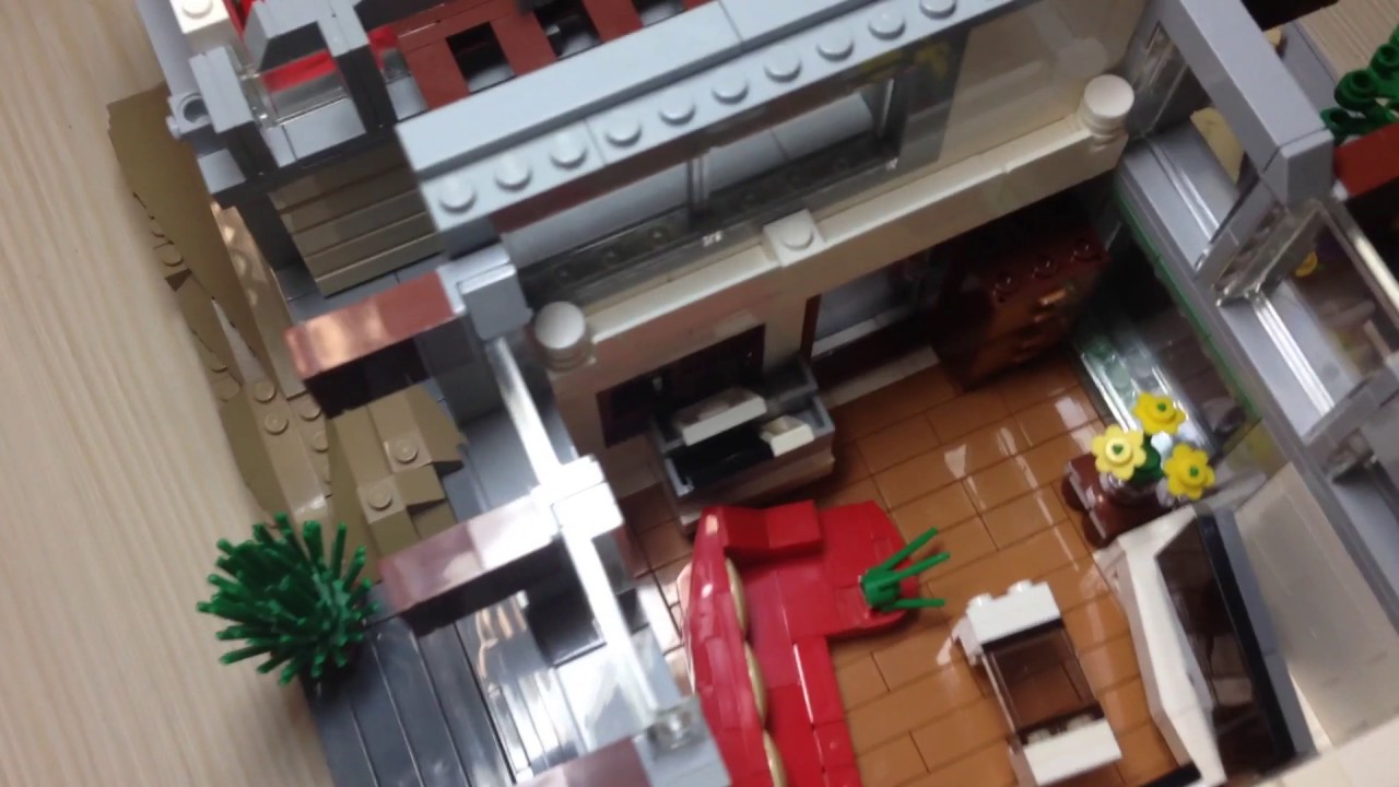 Lego modern house moc - YouTube