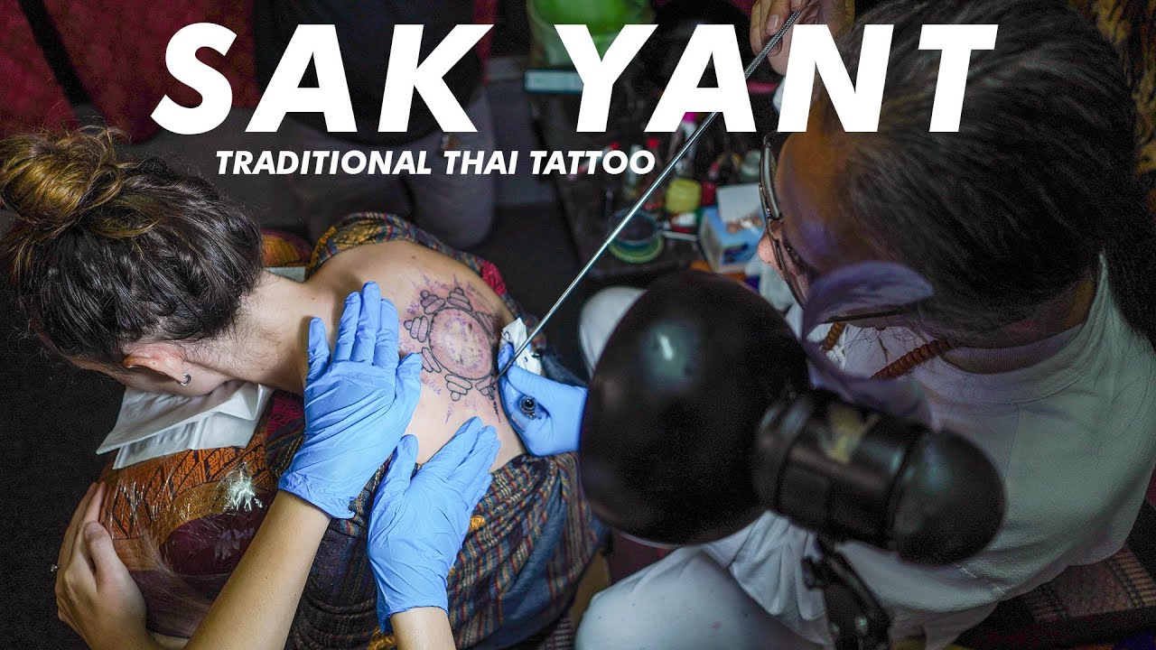 I Got a Sak Yant Tattoo In Thailand (Stick and Poke) - YouTube