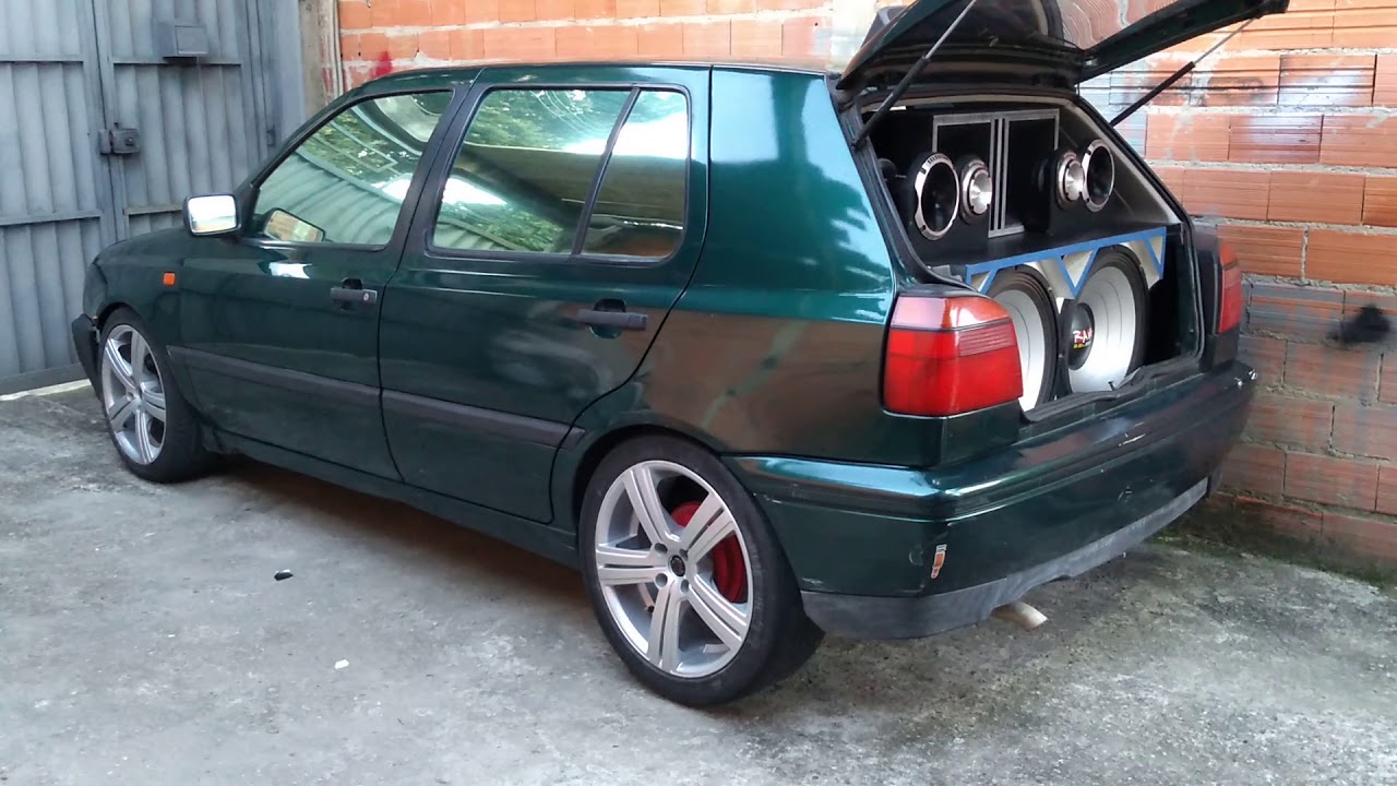 Golf mk3 95 1.8 - YouTube