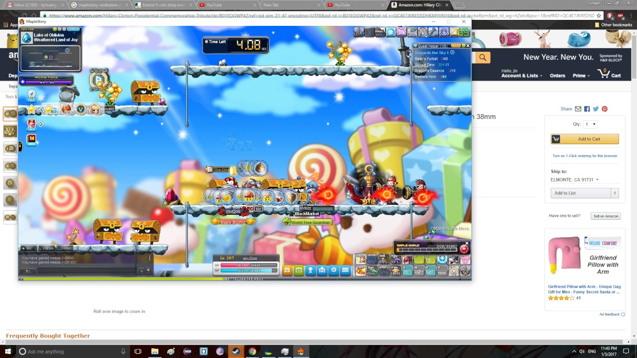 Maplestory V update nodestone botting - YouTube