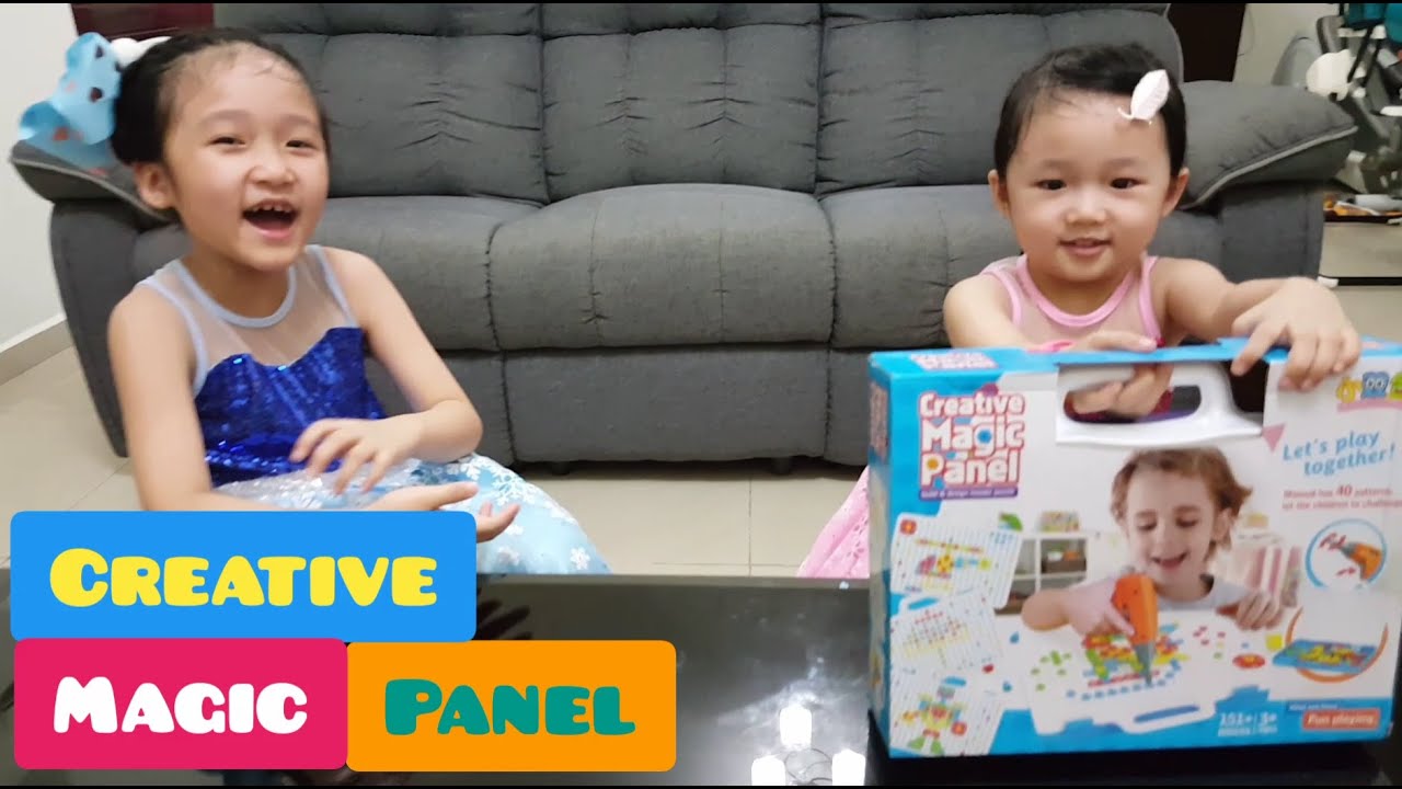 Game time with Creative Magic Panel! (Featuring Bonus Toy - Car Watch ...