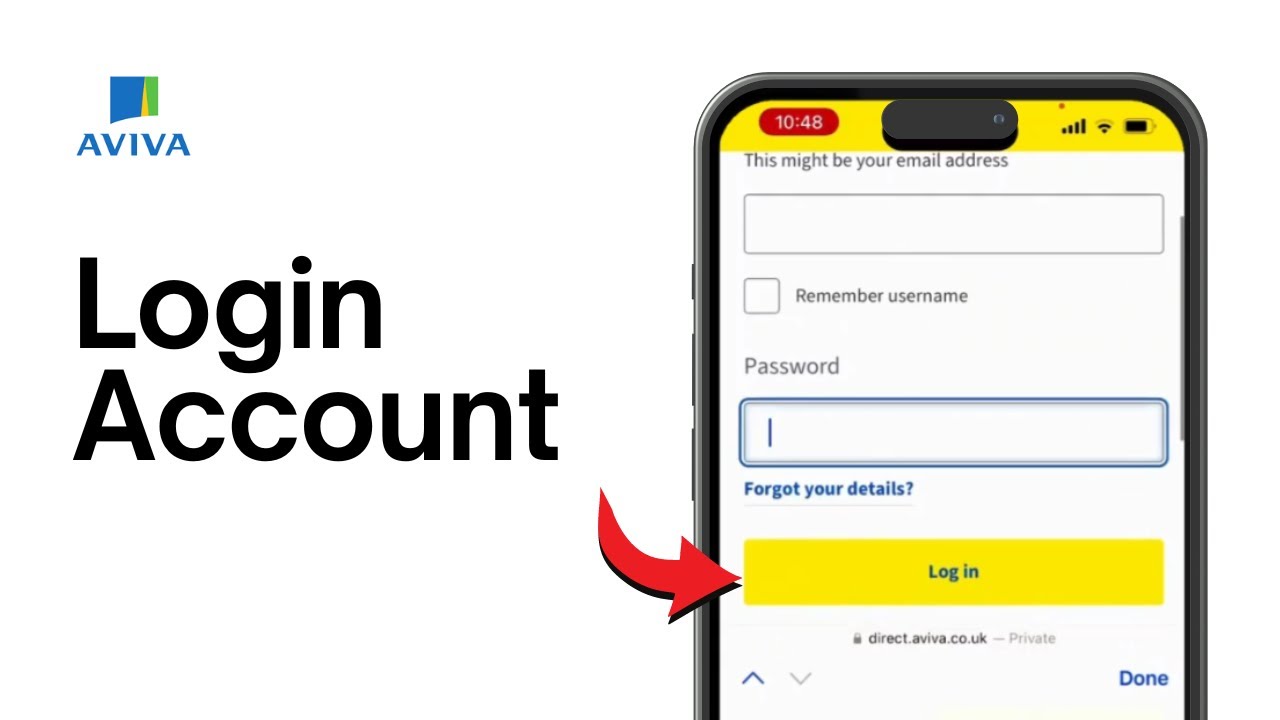 How To Login My Aviva Account - YouTube