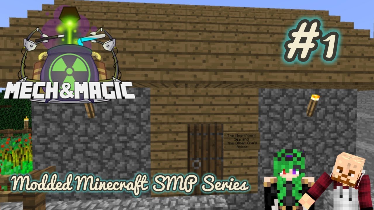 Modded Minecraft SMP: Mech and Magic: Ep 1 - Just Can't Get The Zombie ...
