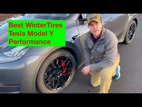 Best Snow Winter Tires for Tesla Model Y - Performance - YouTube