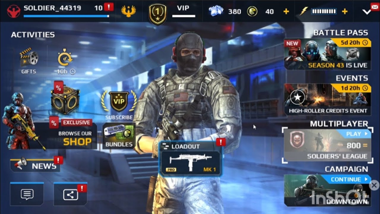 Modern Combat 5 | Campaign | Modern combat 5 Game Play - YouTube
