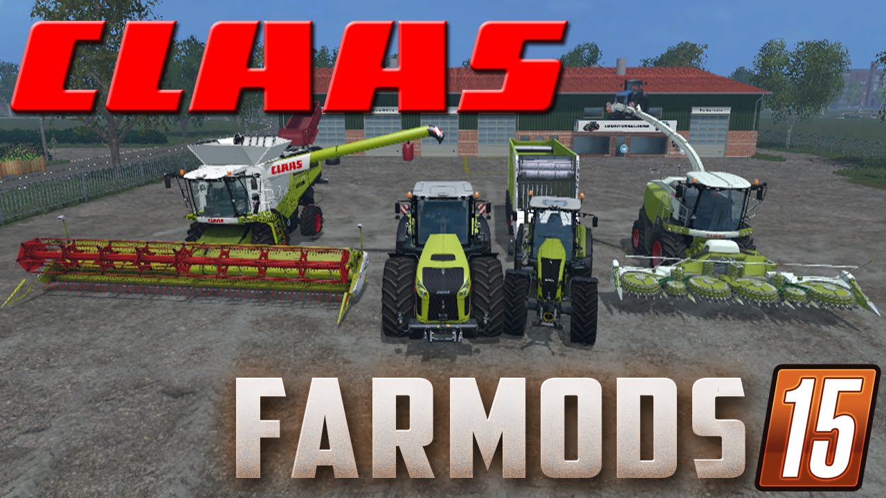 Farming simulator 15 | Pack mods Claas | Farmods 15 #9 - YouTube