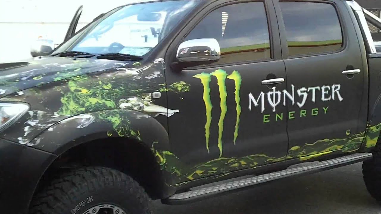 Monster Promo vehicle - Pauls Audio - YouTube