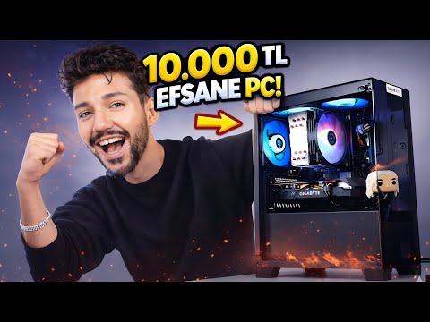 ŞAŞIRMA! 10.000 TL'YE EFSANE OYUN BİLGİSAYARI TOPLADIM