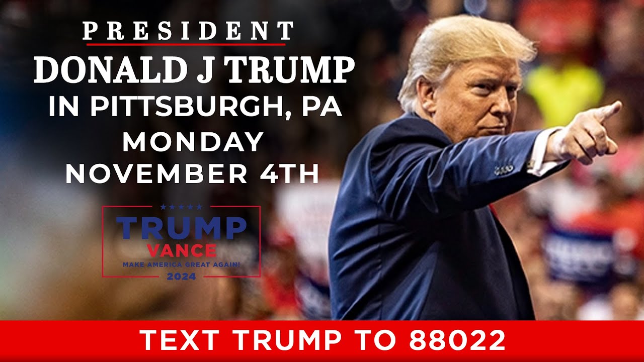 LIVE: President Trump in Pittsburgh, PA - YouTube