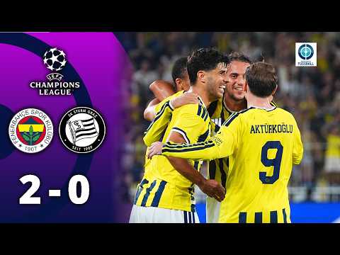 Traumtor von Talisca und Greenwood! Fener souverän | Fenerbahce Istanbul - Sturm Graz