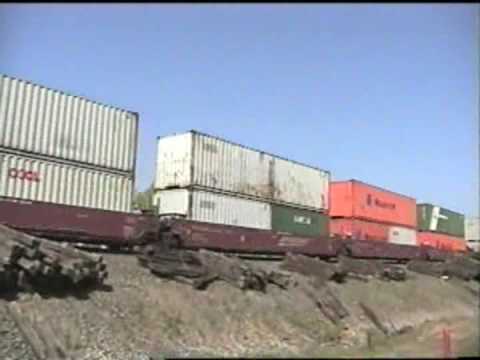 Railroad Action West of South Bend - YouTube