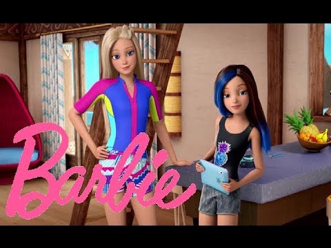 Isla meets Barbie's sisters | Barbie dolphin magic