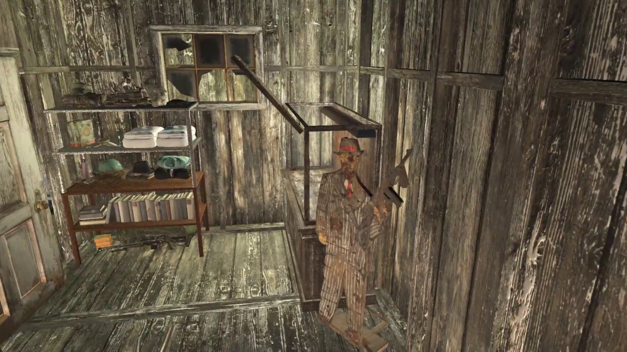 Fallout 4 | Penny's Tenpines Bluff Settlement Tour - YouTube