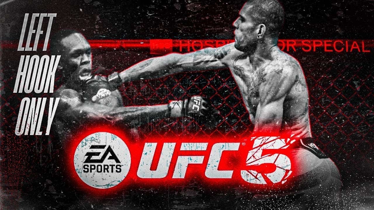 I Won With Only Left Hooks In UFC 5! - YouTube