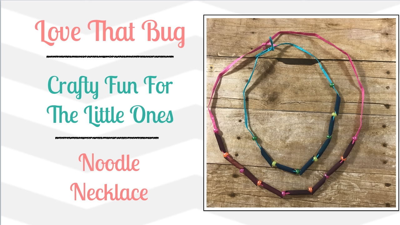 Toddler Tuesday | Noodle Necklace - YouTube