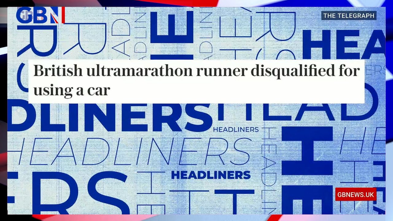 British ultramarathon runner disqualified for using a car 📰 - YouTube