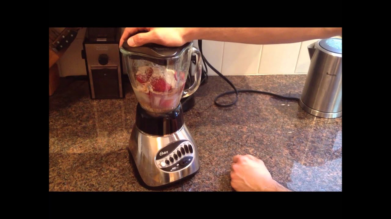 Homemade Mass Gainer Protein Shake On A Bulk - YouTube