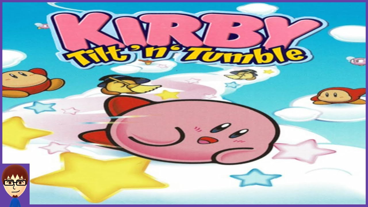 Tilting, Tumbling & Rolling with Kirby | Byron Plays Kirby Tilt n ...