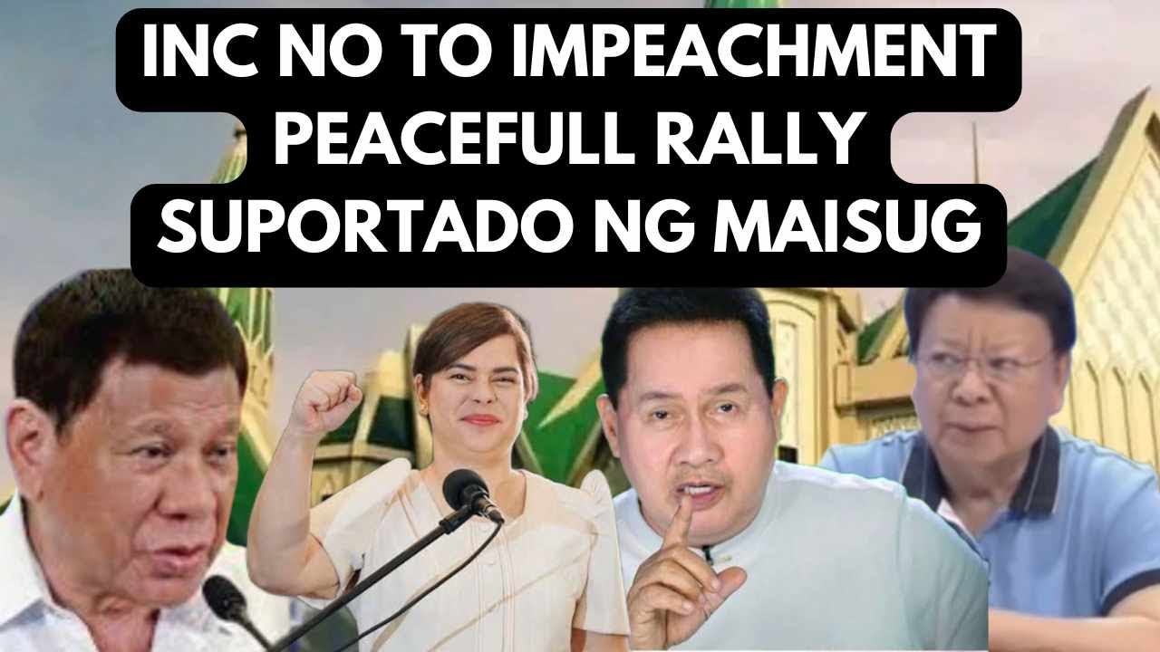 INC RALLY SUPPORTADO NG MAISUG AT DDS SUPPORTER FOR PEACE AND NO TO ...