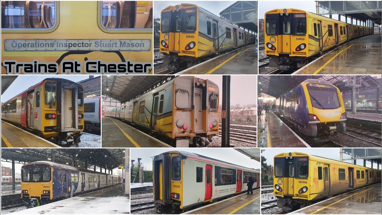 Trains At Chester - YouTube