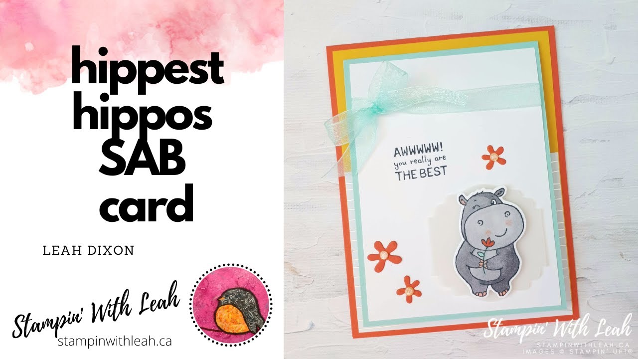 Hippest Hippos SAB card - YouTube