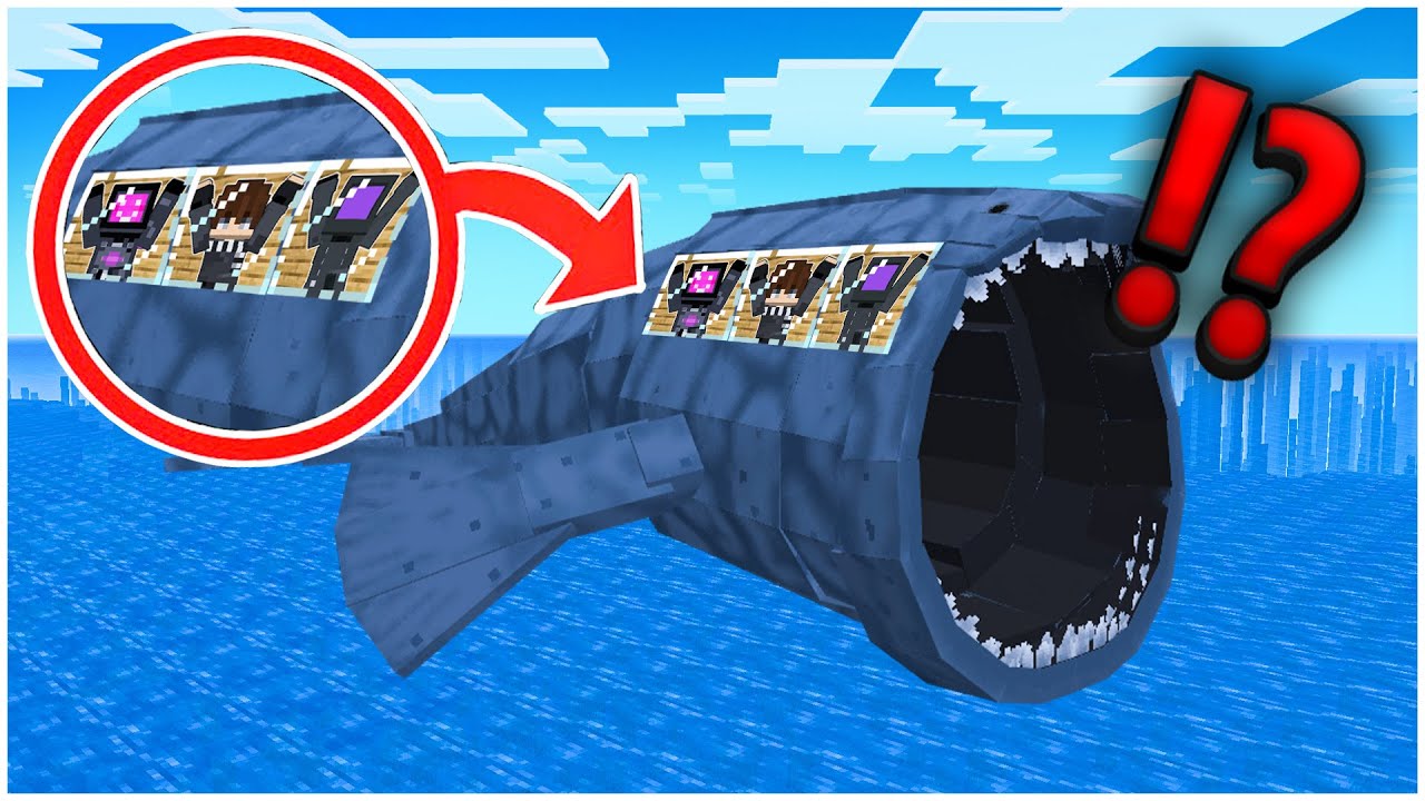 KITA MASUK KE DALAM MONSTER THE BLOOP DI MINECRAFT - YouTube