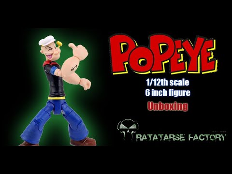POPEYE the sailorman 1/12 figure by DASIN models (review fr) - YouTube