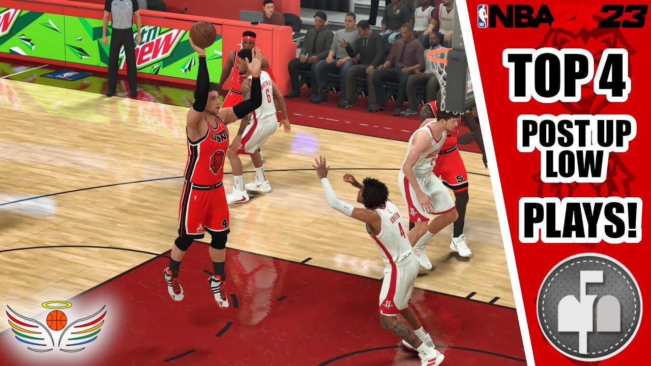NBA 2K23 Top 4 Post Up Low Plays for Postscorers!!! - YouTube