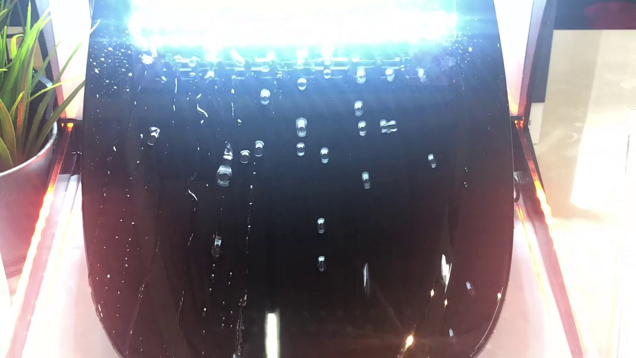 Nasiol Ceramic Coating on demo kits with water beading effect - YouTube