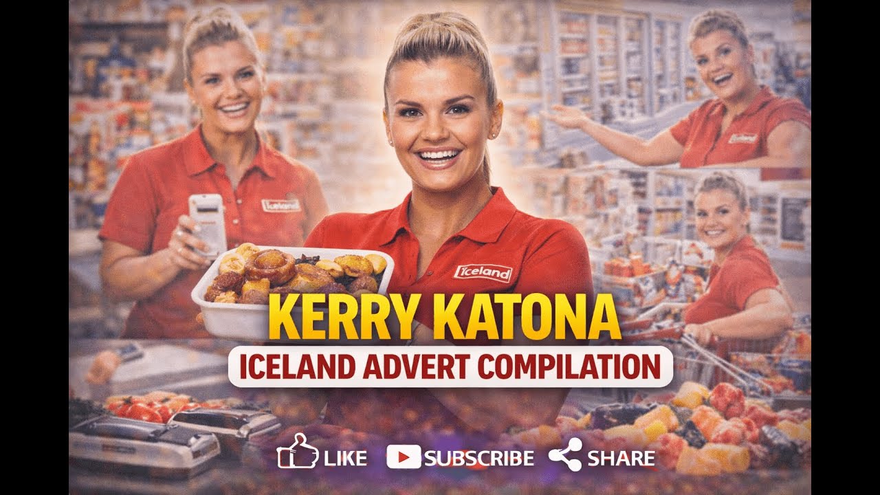 Kerry Katona TV Adverts Compilation | Iceland “Mums Go To Iceland ...