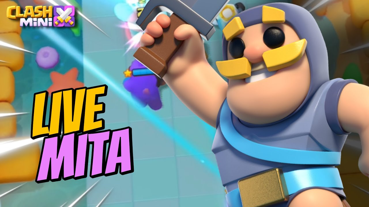 BORA MITAR NO CLASH MINI - YouTube