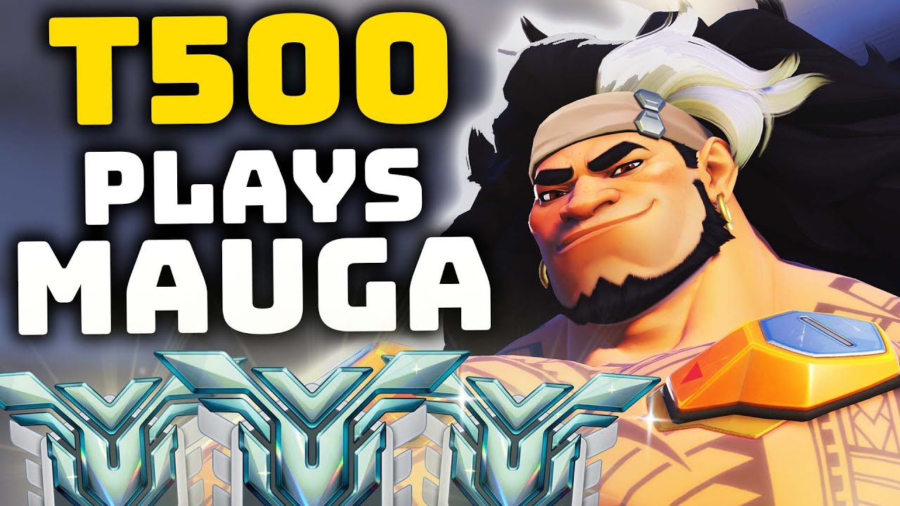 T500 Mauga ONLY Gameplay | Educational - Overwatch 2 - YouTube