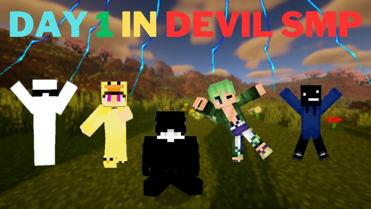 my new journey started in DEVIL SMP | #parallaxesports - YouTube