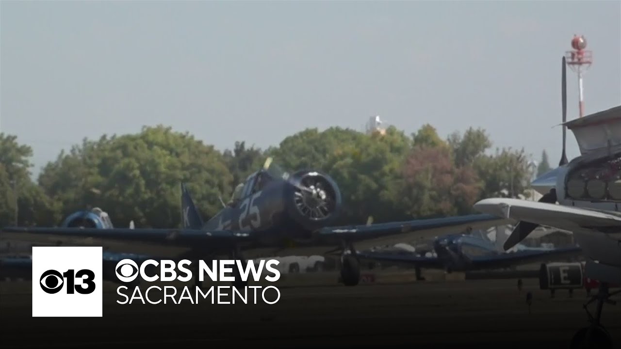 Here's why WWII aircraft will be flying over Modesto this weekend - YouTube