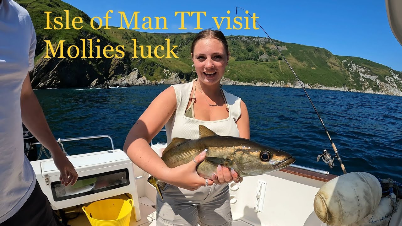 Explore the ISLE OF MAN TT - not today ! BOAT FISHING it is. Using ...