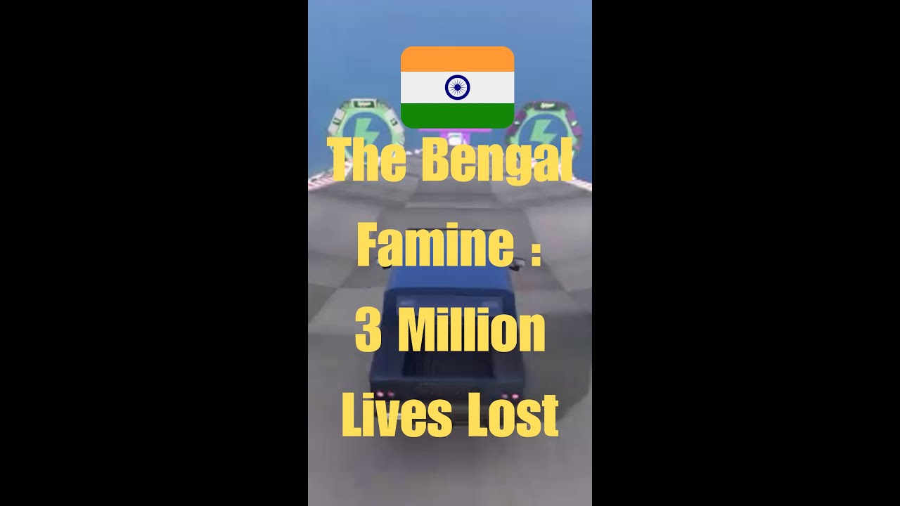 🇮🇳 India's WWII Sacrifice: The Bengal Famine 1943 - YouTube